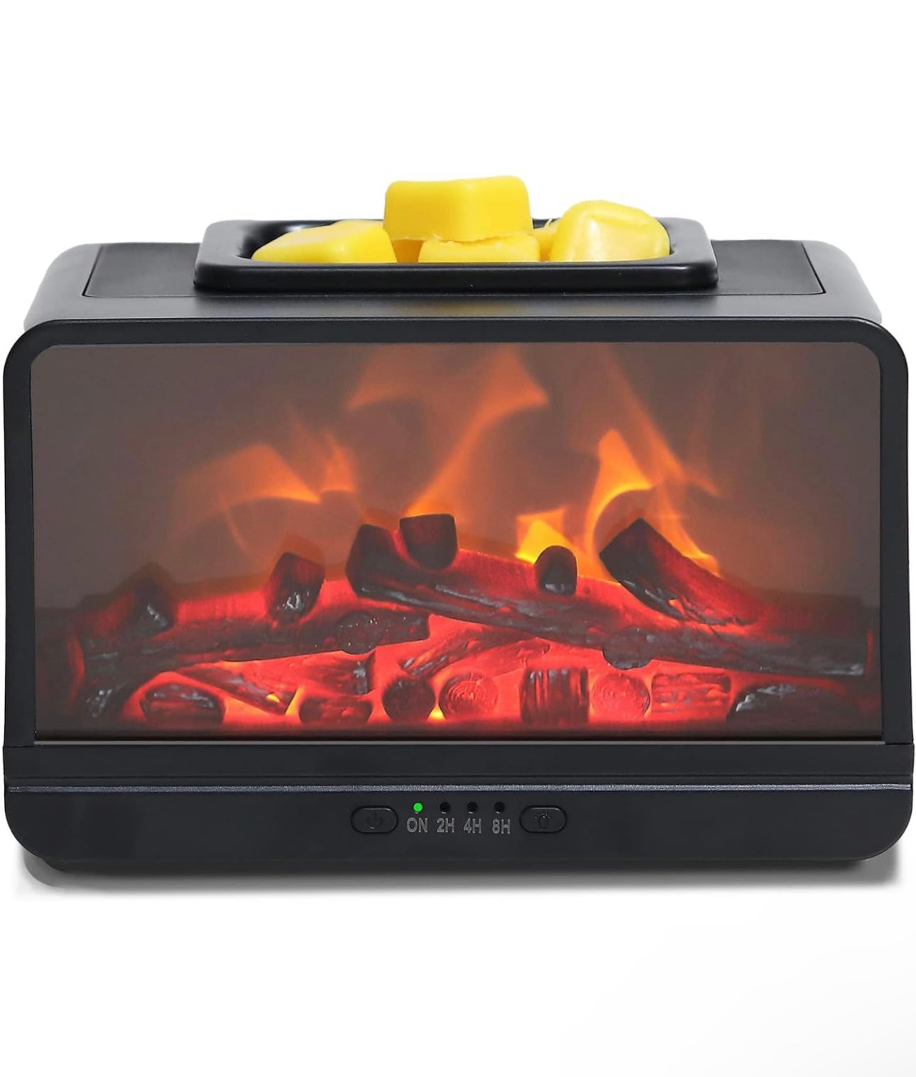 Flameless Wax Warmer Black Be In Magick Candles